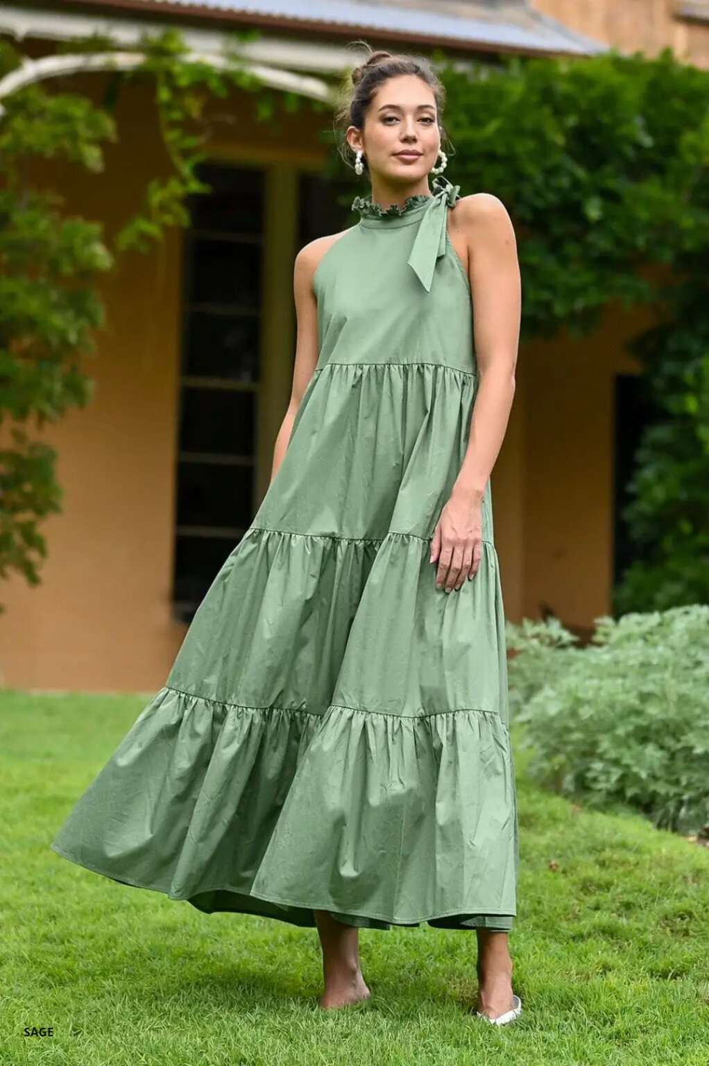 LJC Designs Linen Ostuni Dress